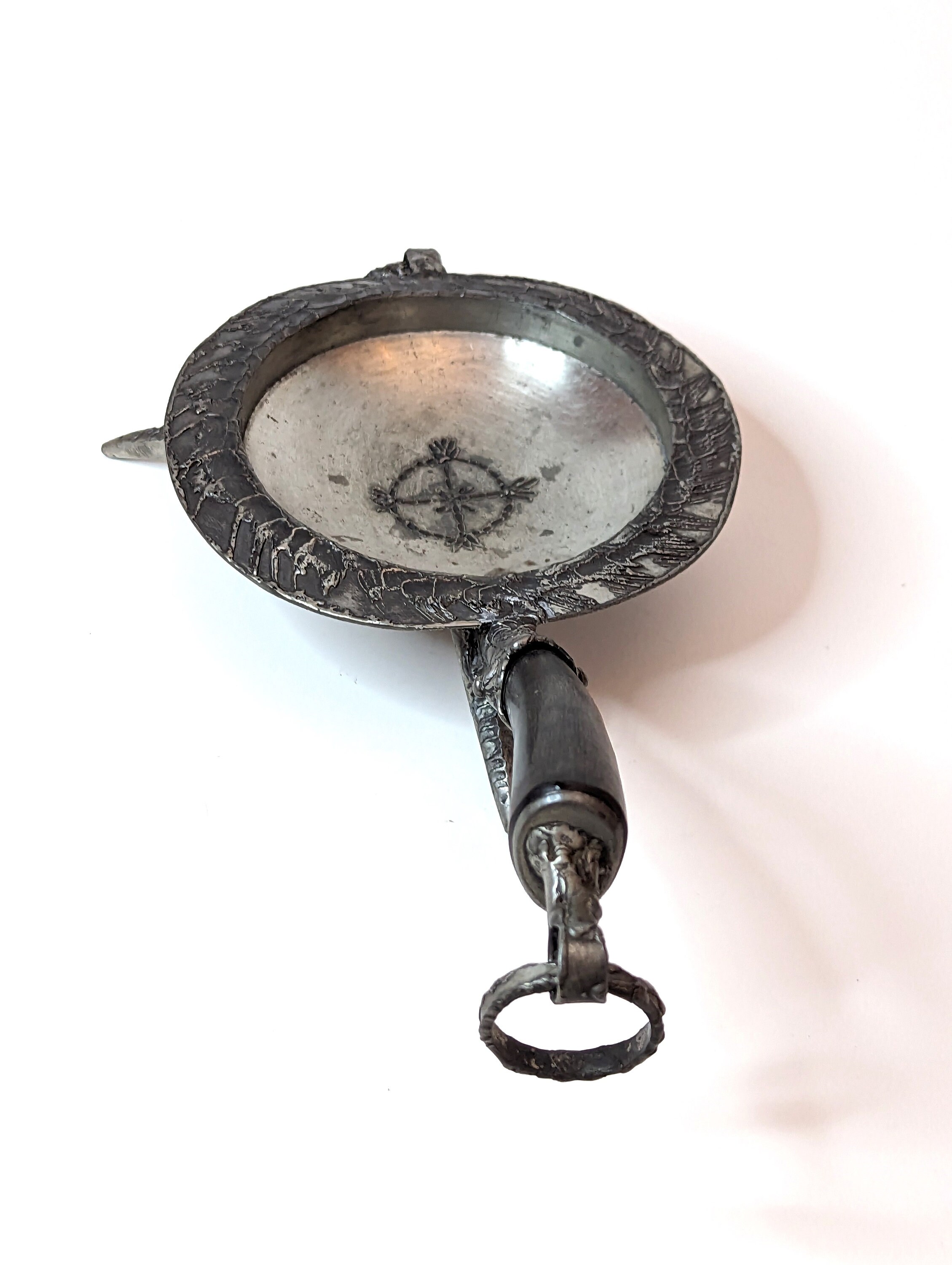 Vintage Terne Tinn Norway Viking Design Brazier Horn Handle - Etsy