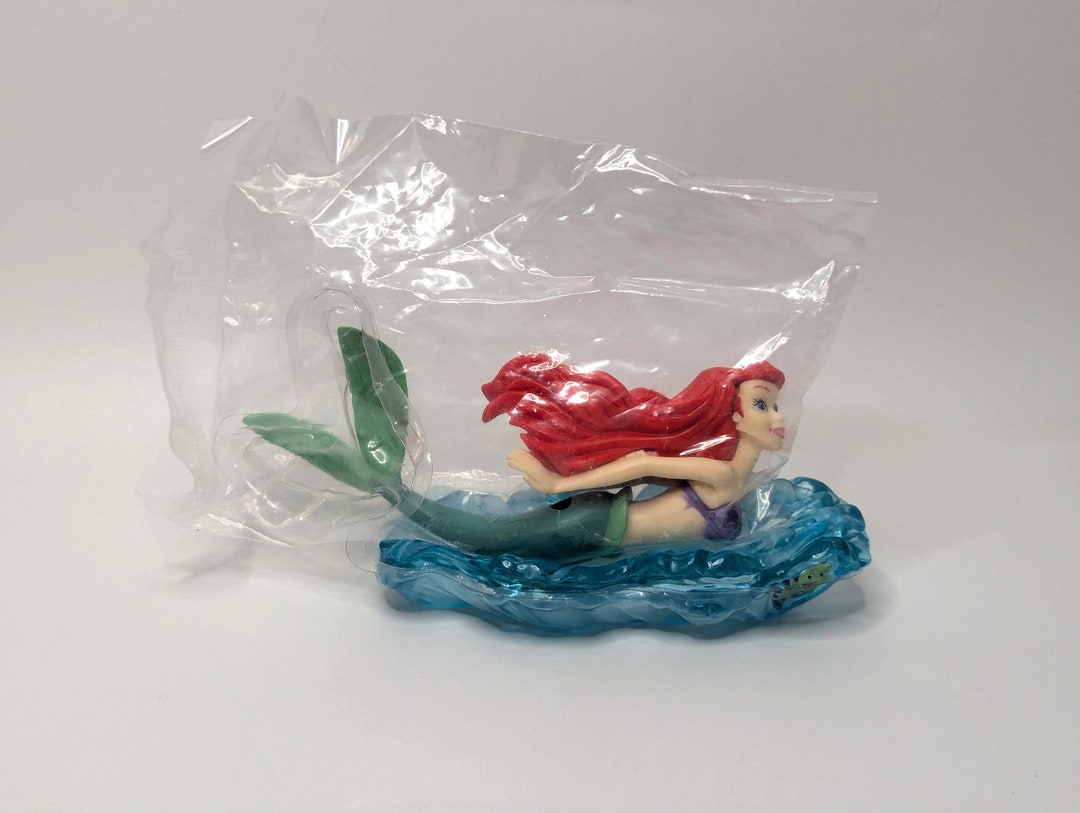 Disney Decopac the Little Mermaid Ariel Swimming Figure Cake Topper 6 ...