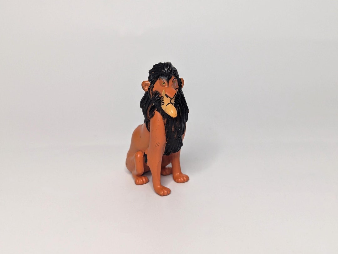 Scar Walt Disney Movie Lion King PVC Figure Playset Toy - Etsy