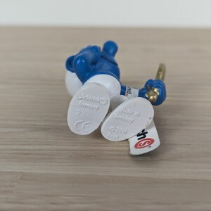 Rare Smurfs 20537 Classic Vanity Smurf Gold Mirror Figure PVC Toy ...