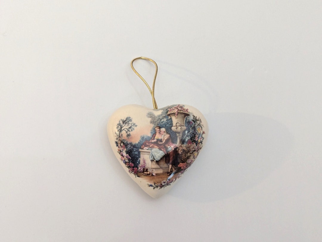 Lownds Pateman Pot-pourri Vintage Pomander Ceramic Heart Shaped - Etsy