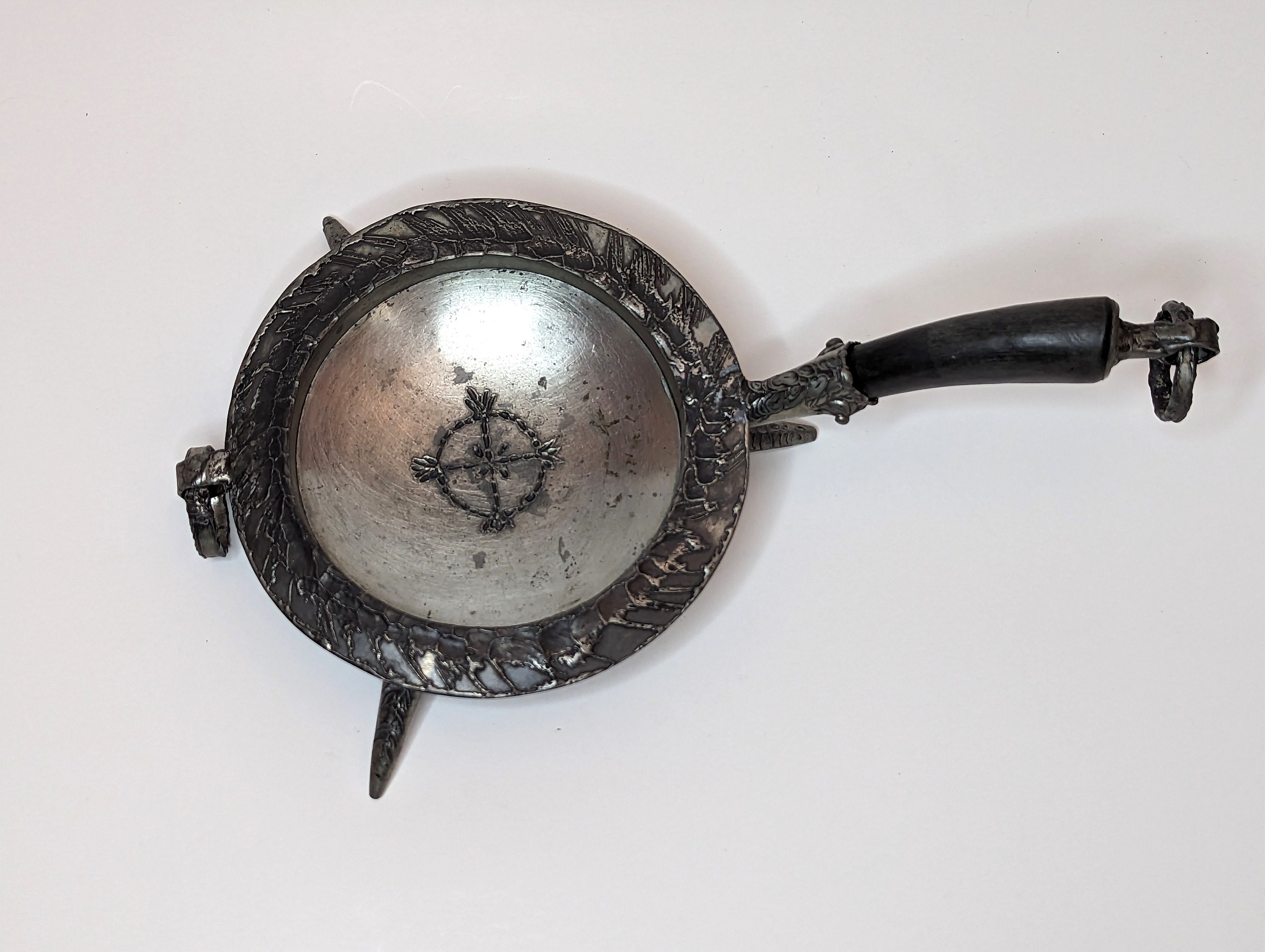 Vintage Terne Tinn Norway Viking Design Brazier Horn Handle - Etsy