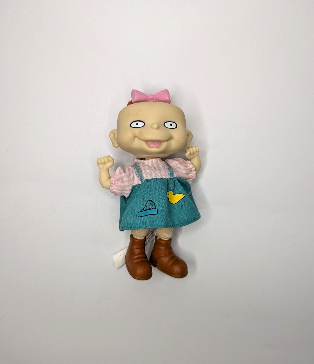 Vintage Viacom 1997 Small Tiny Rugrats Phil 4" Toy Doll Figure Cloth ...
