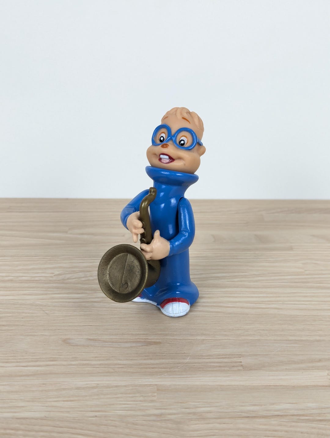 Vintage 1991 Alvin and the Chipmunks Simon Playing Saxophone PVC ...