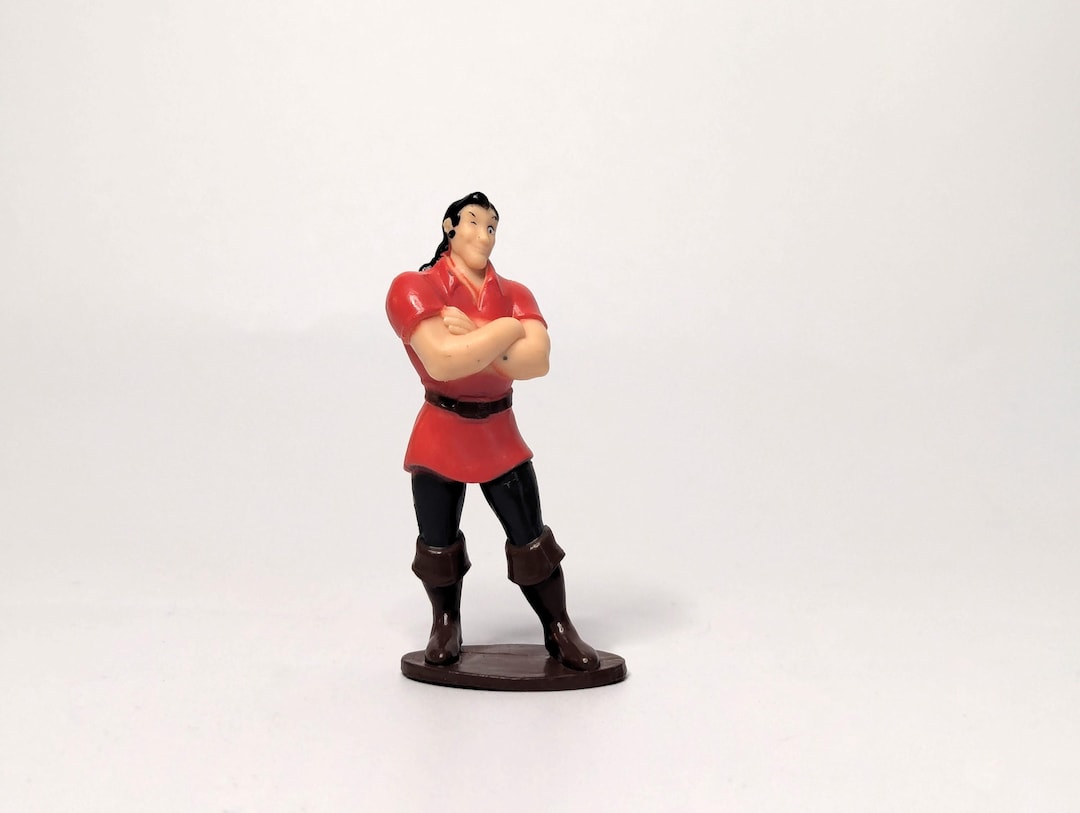 Gaston Disney Beauty and the Beast Movie PVC Figure Toy - Etsy