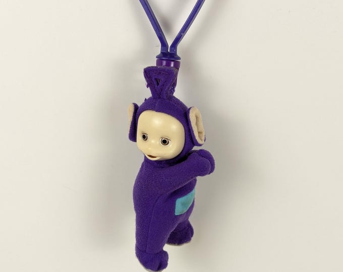 Vintage Teletubbies Tinky Winky Purple Plush Keychain Kids Toy - Etsy