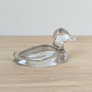 Vintage Princess House Germany Clear Crystal Mallard Duck Figurine - Etsy