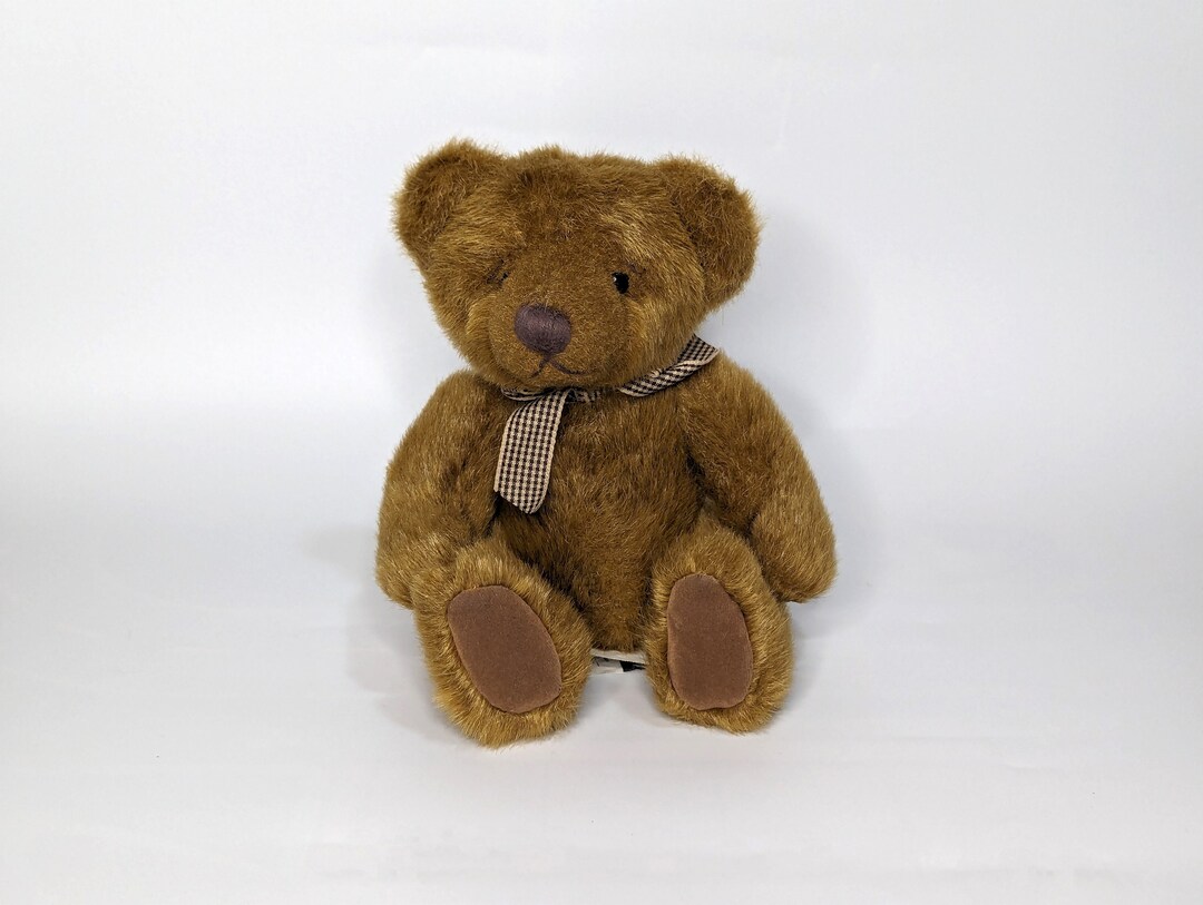 Vintage Russ Winslow Brown Teddy Bear - Etsy