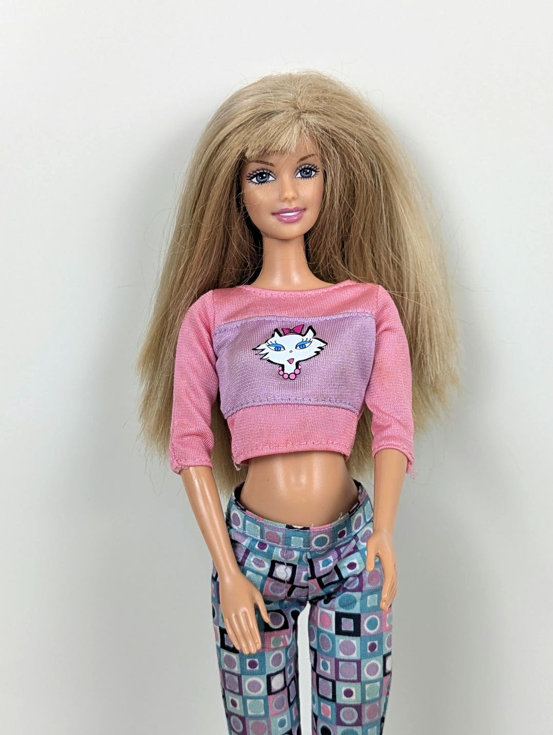 Vintage Y2K 2000 Kitty Fun Barbie Blonde Blue Eyes - Etsy
