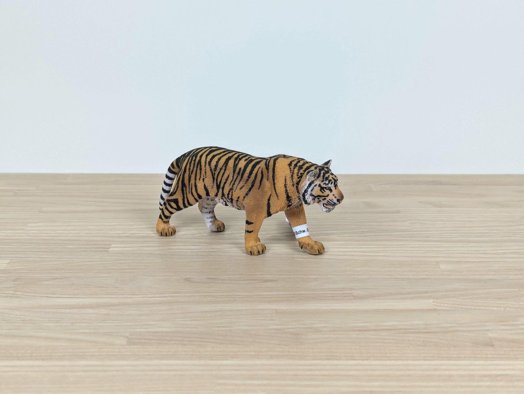 Schleich Male Bengal Tiger Wild Life Realistic Figure Retired - Etsy