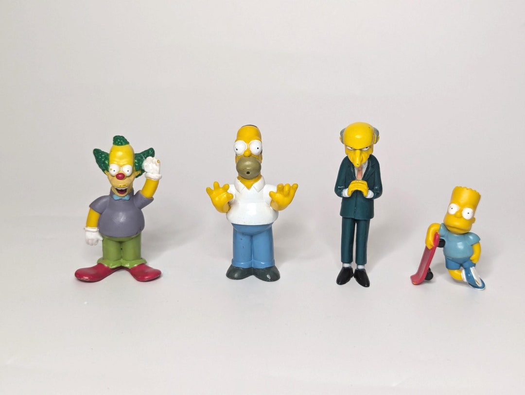 Vintage FOX 1997 the Simpsons PVC Figures Choose a Figure - Etsy