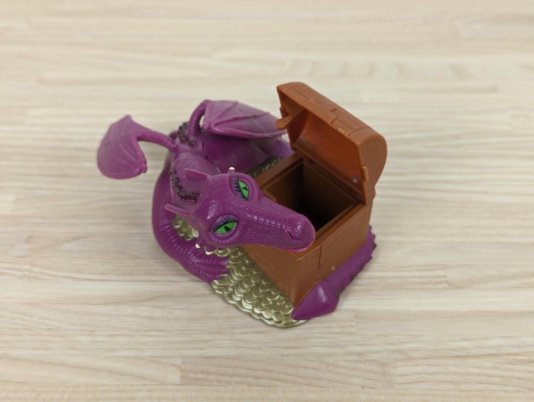 Vintage Burger King Meal Toy Shrek Dragon Treasure Chest Figure - Etsy