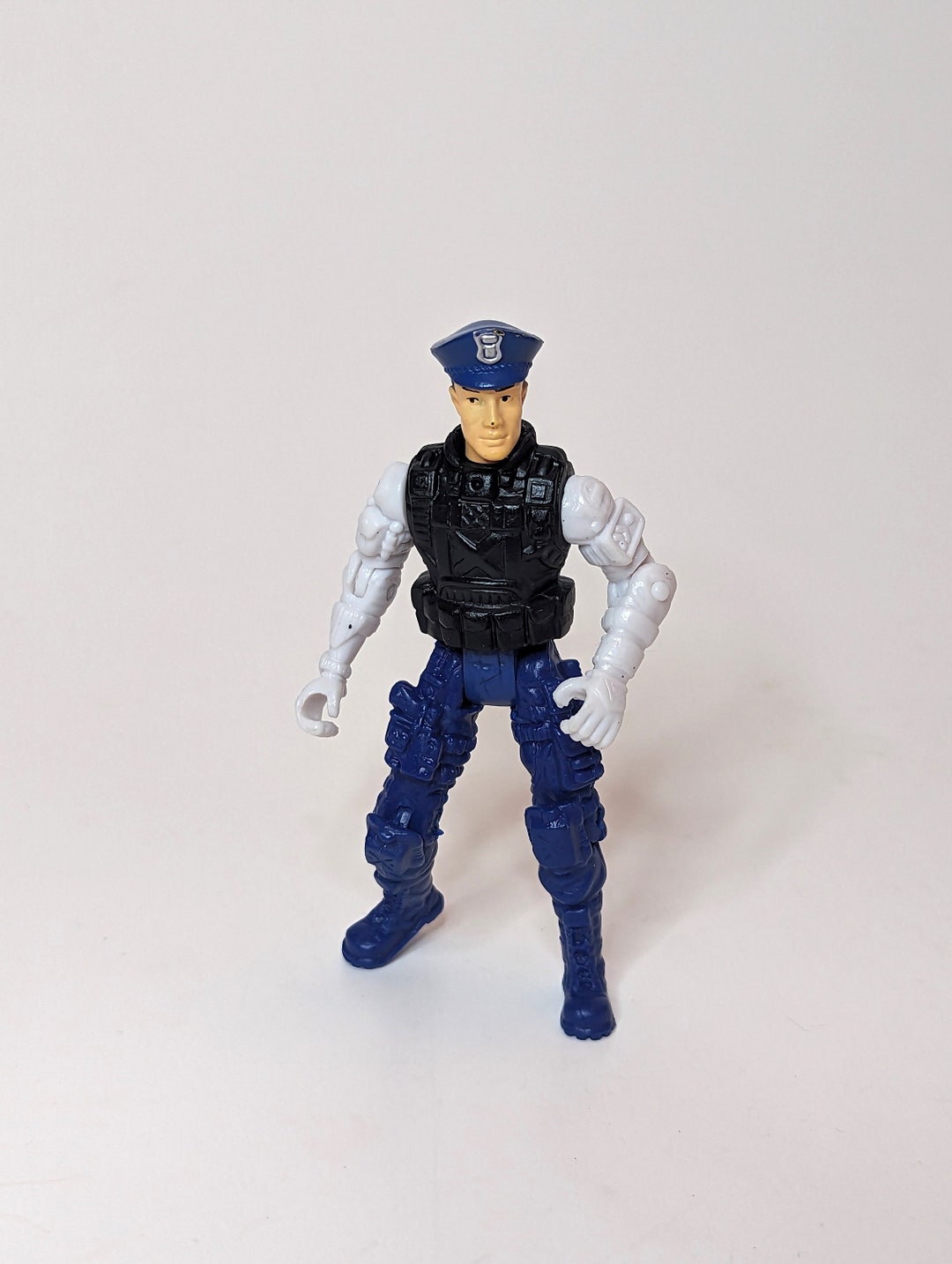 Chap Mei Excite Police Officer 4 Military Poseable Action Figure - Etsy