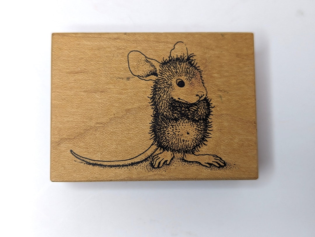1998 Stampa Rosa Mudpie House-mouse Designs Rubber Stamp - Etsy