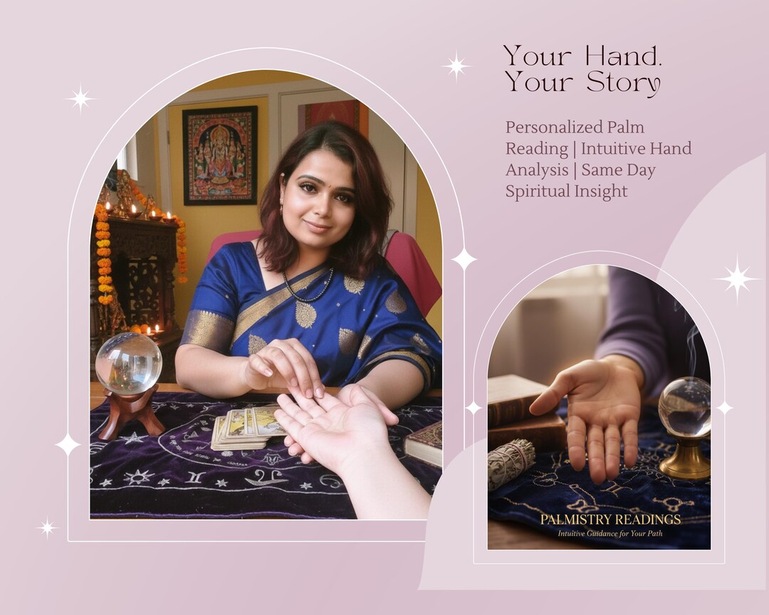 Palm Reading Personalised | Intuitive Hand Analysis | Same Day Psychic ...