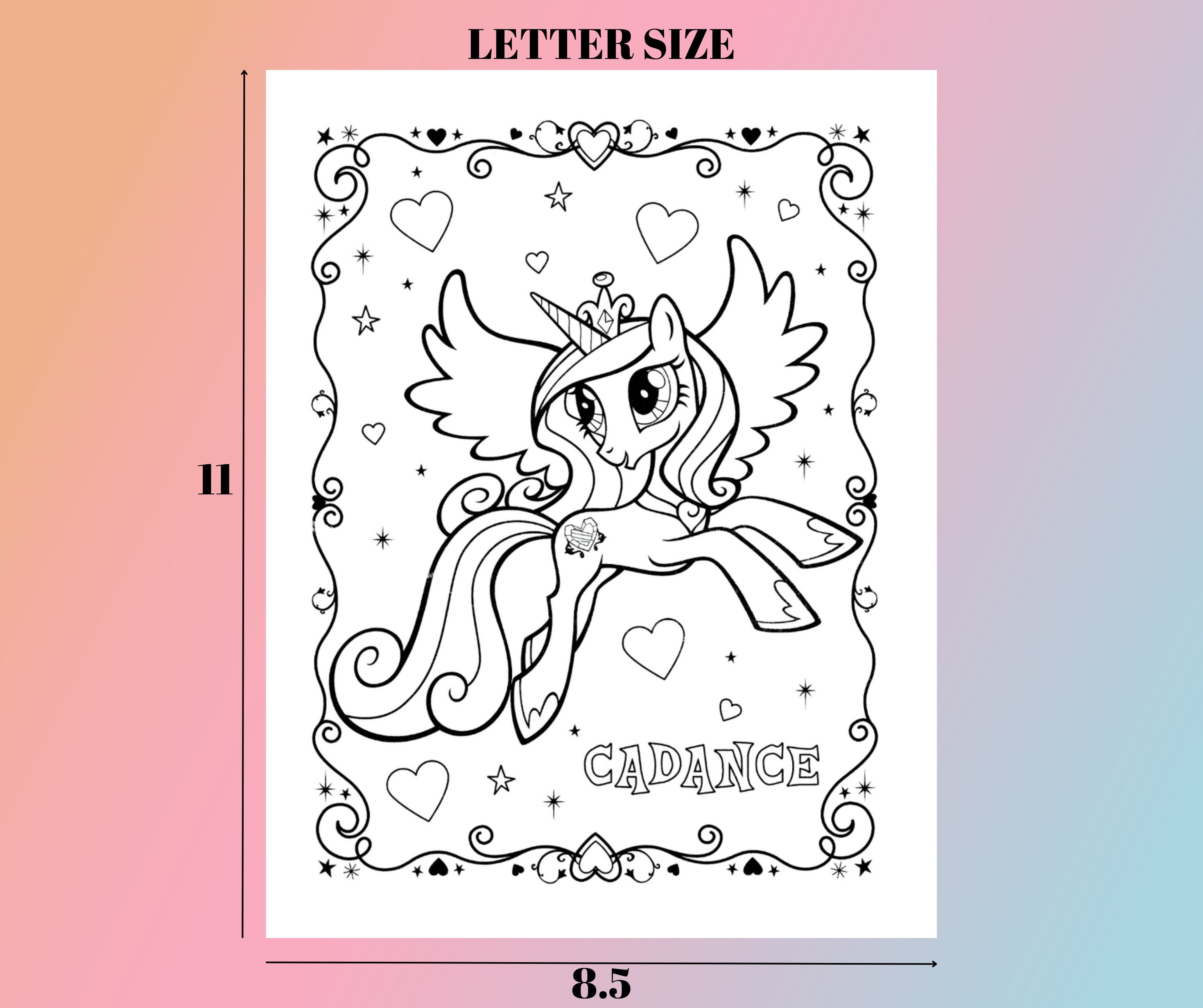 Pony Coloring Book Pony Printable Book Pony Coloring Book - Etsy Australia