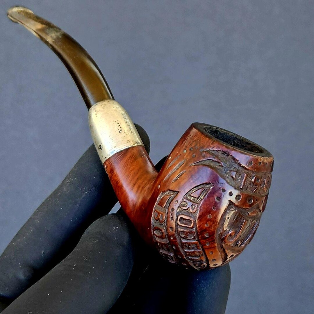 Antique 1901 Boer War Pipe Roberts Horse – Transvaal British Sterling ...
