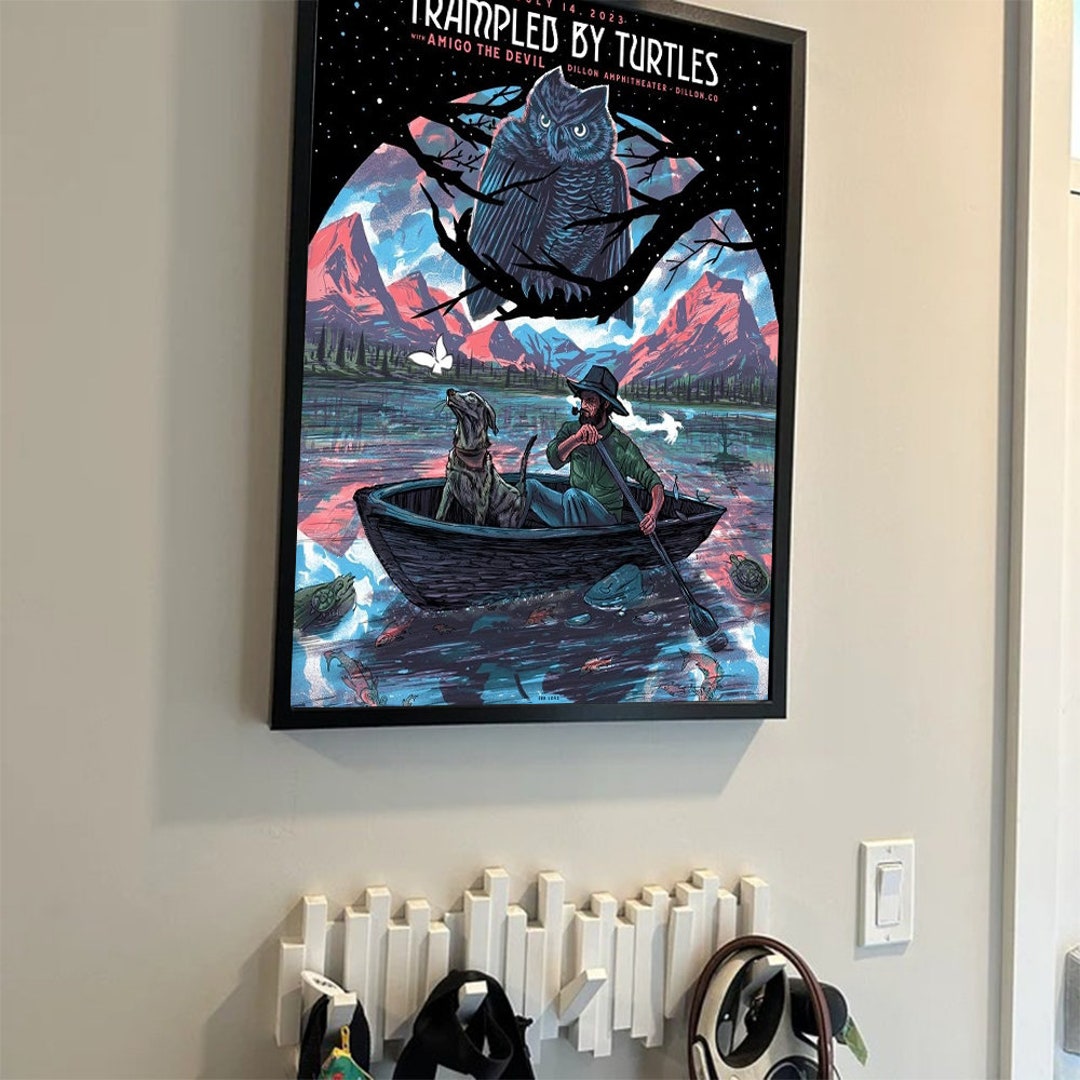 Trampled by Turtles Dillon 2023 Poster - Etsy