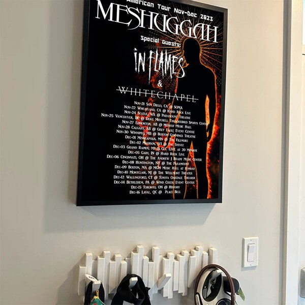 Meshuggah Poster - Etsy