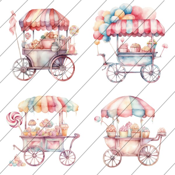 Candy Cart - Etsy