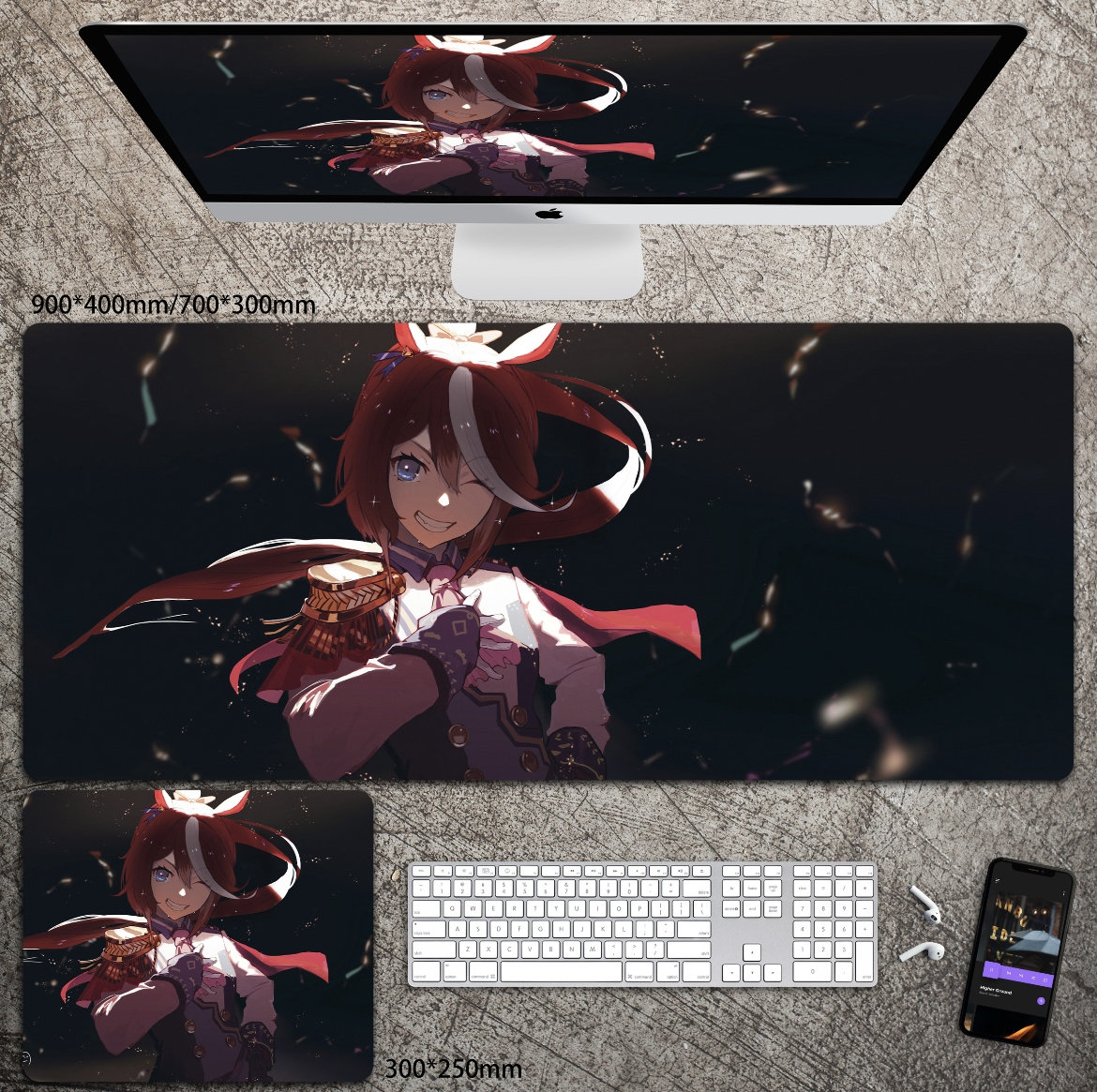 Custom Anime Deskmat Mousepad XXL - Etsy