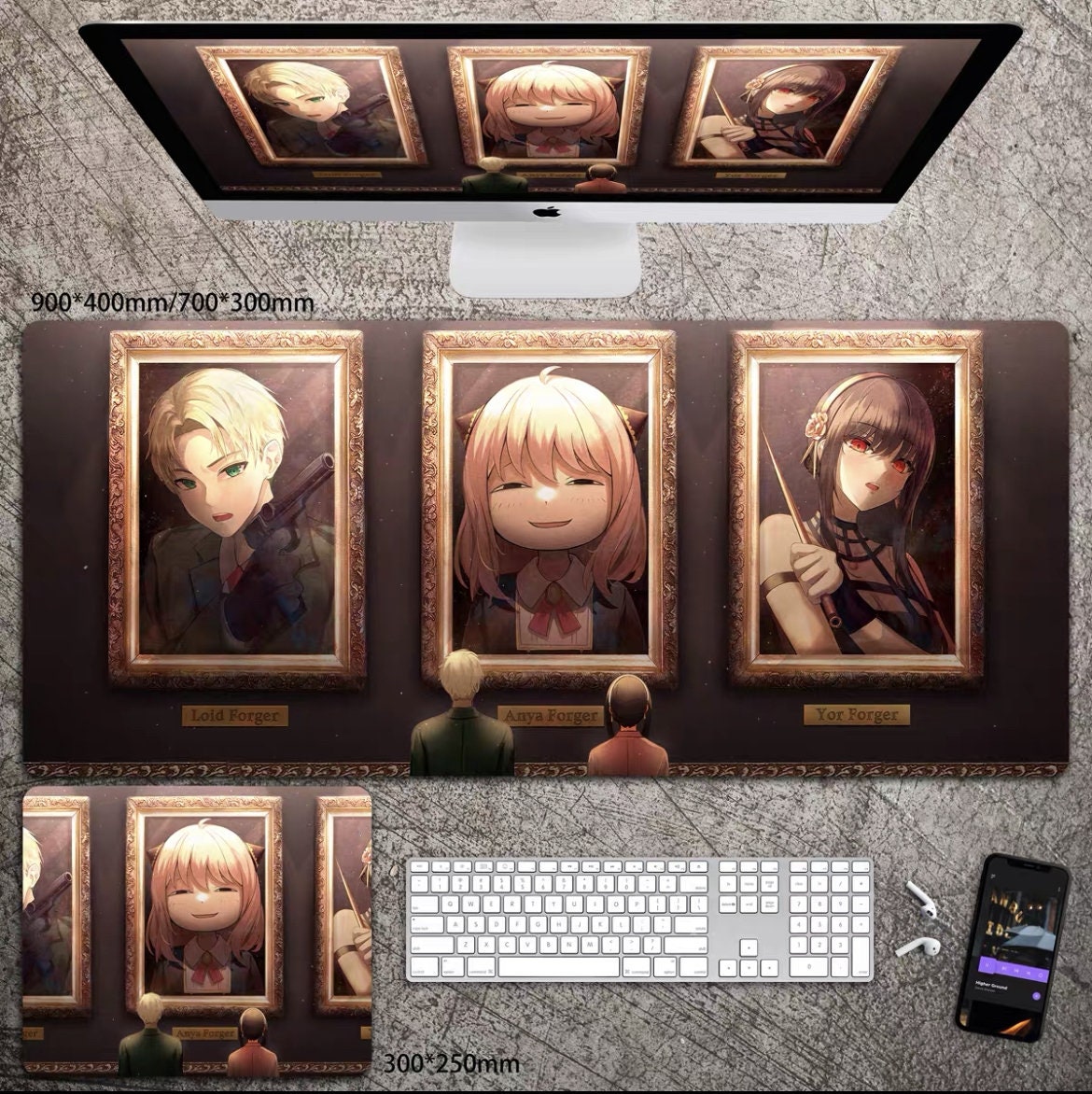 Custom Anime Deskmat Mousepad XXL - Etsy