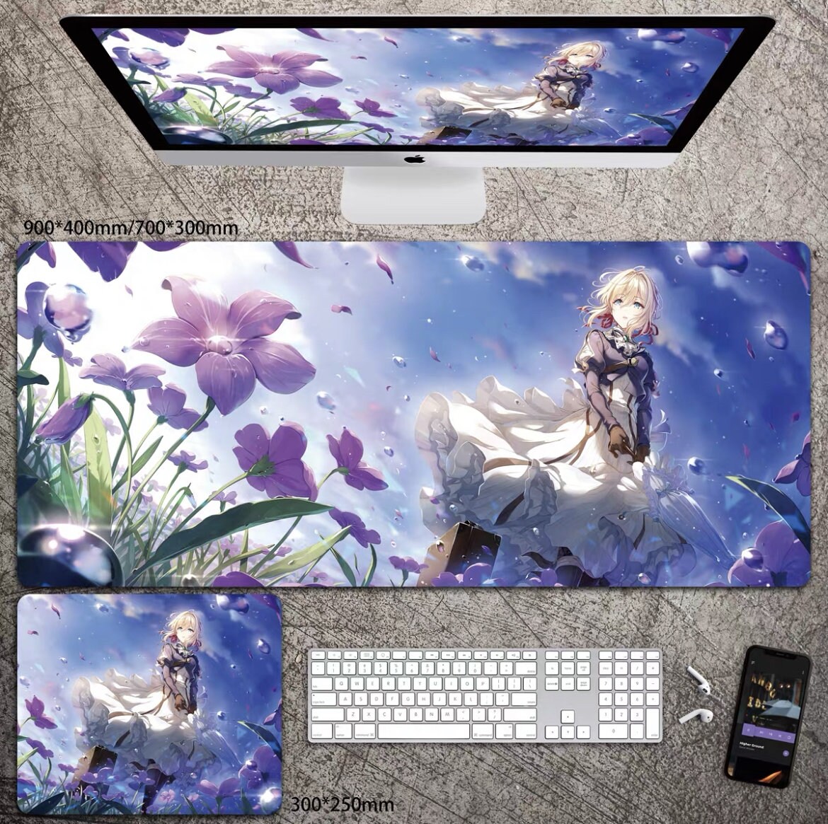 Custom Anime Deskmat Mousepad XXL - Etsy