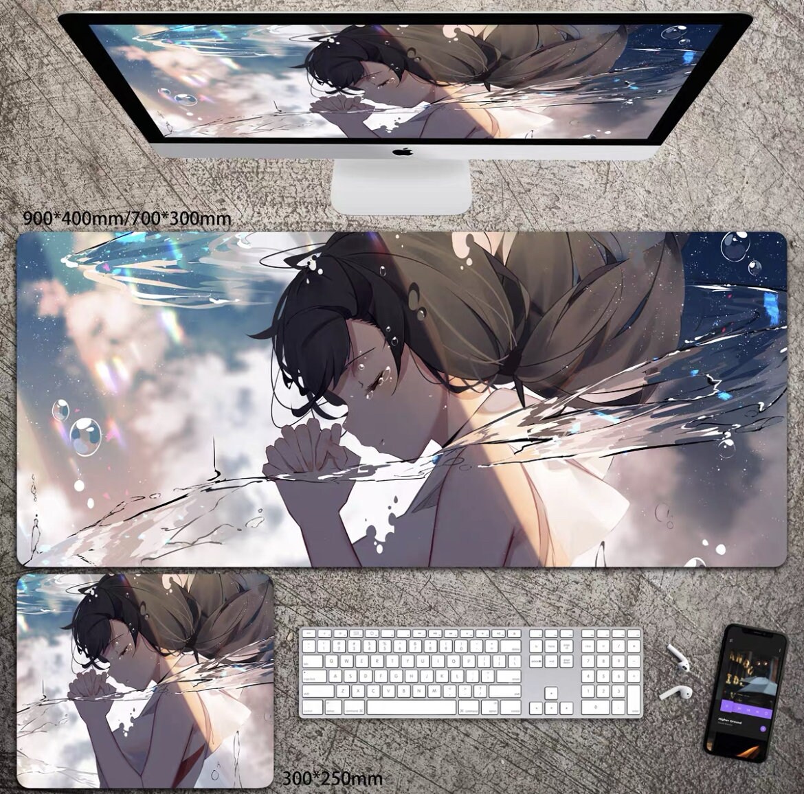 Custom Anime Deskmat Mousepad XXL - Etsy