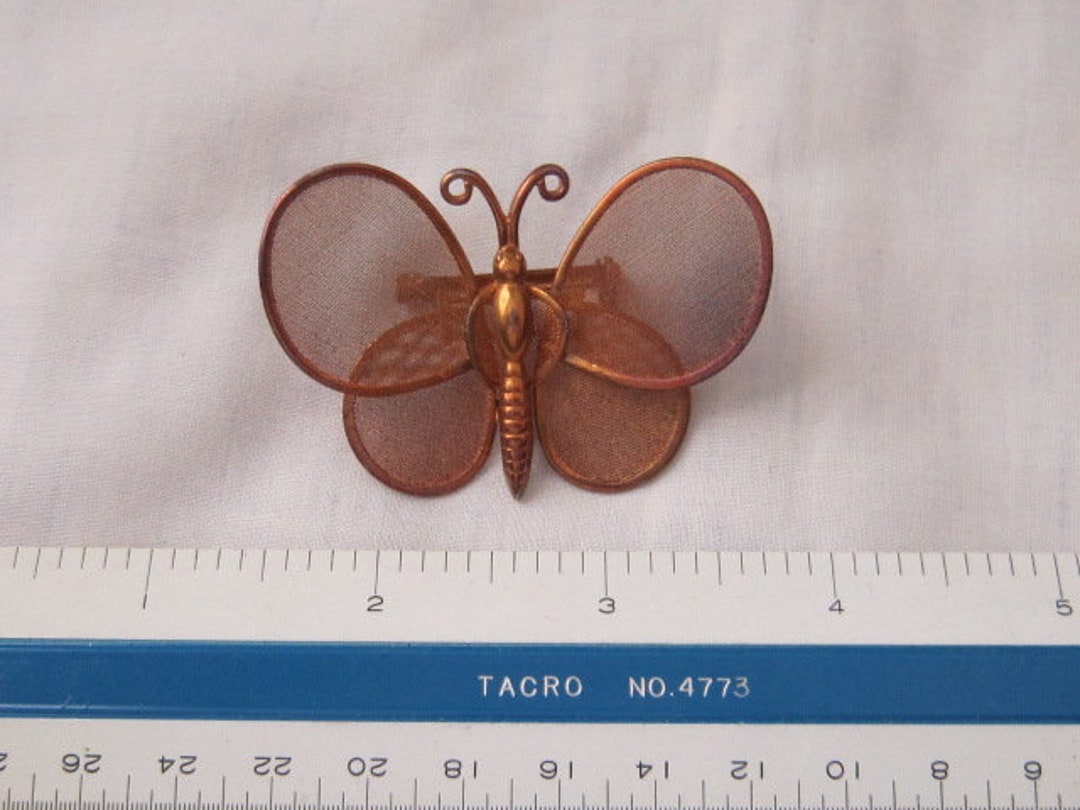 Moving Wings Butterfly Pin - Etsy