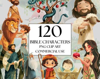 Bible Characters Clipart, Biblical Graphics, Bible Stories, Christian ...