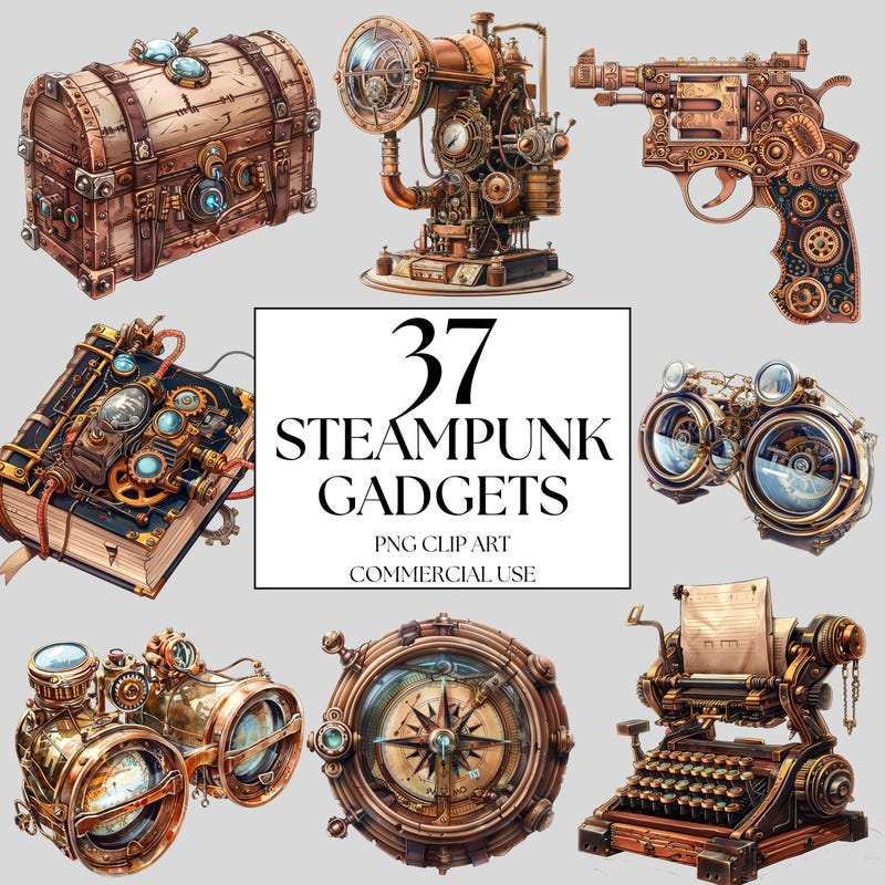 Steampunk Gadgets - Etsy