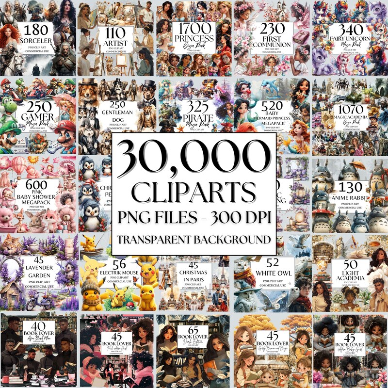 Clipart Bundles - Etsy