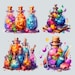 Candy Witch Clipart | PNG Fantasy | Full Commercial Use | Fantasy ...
