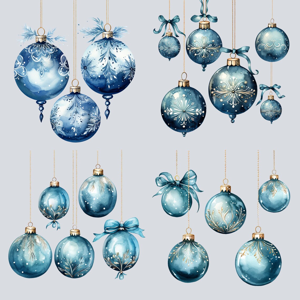 Blue Christmas Ball Winter Holiday PNG Clipart - Blue Christmas Ball ...