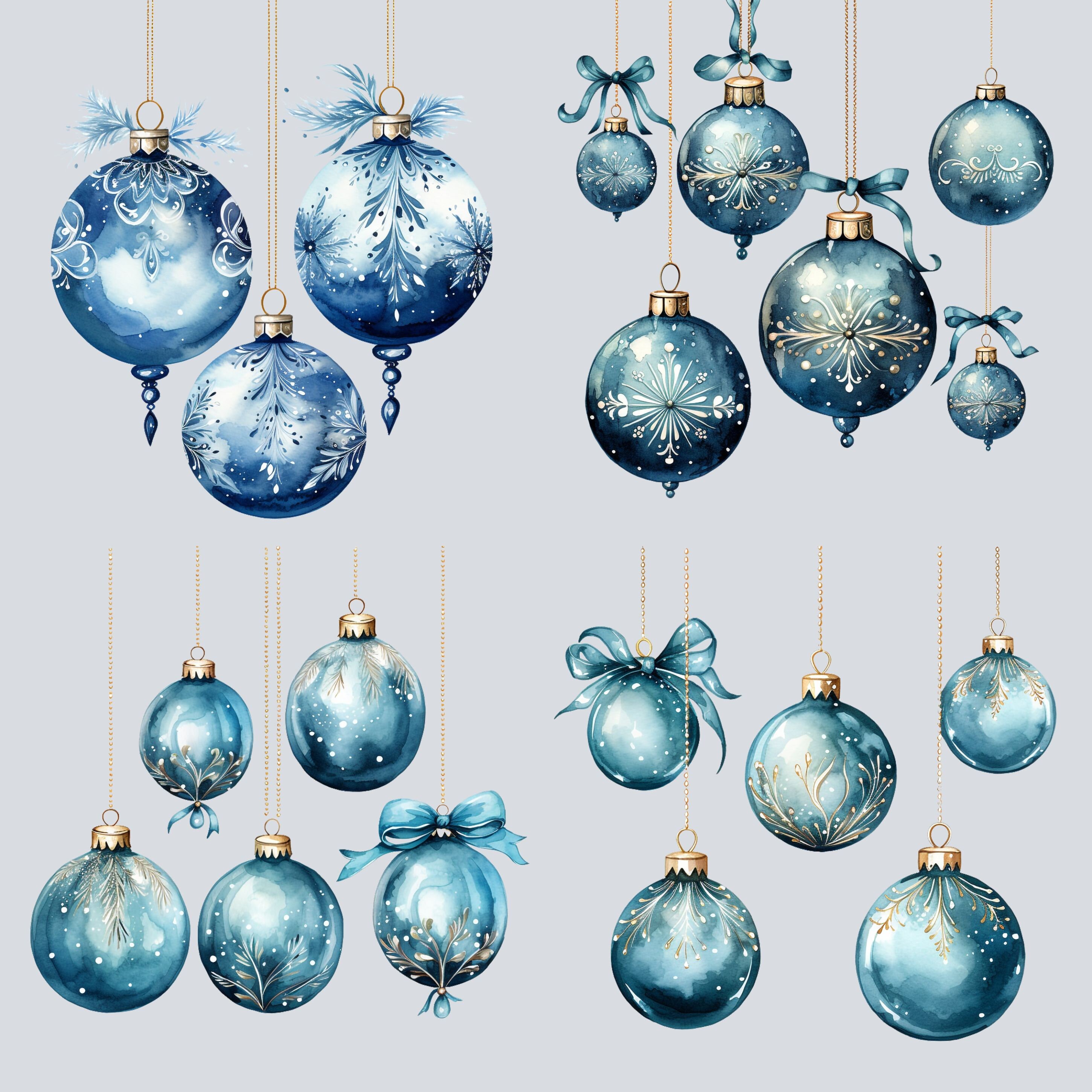 Blue Christmas Ball Winter Holiday PNG Clipart - Blue Christmas Ball ...