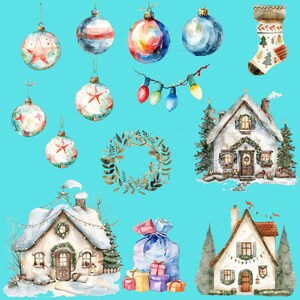 150 Cute Christmas Day Clipart - Cute Santa Claus - Sweet Christmas ...