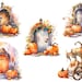Pumpkin Fairy Clipart Fairy Pumpkin House Clipart Fairy Pumpkin Door ...