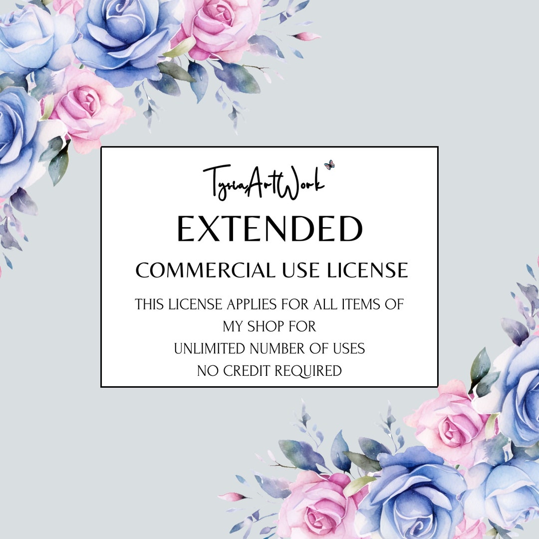 Tysiaartwork's Extended Commercial License for Clip Art and Clip Art ...