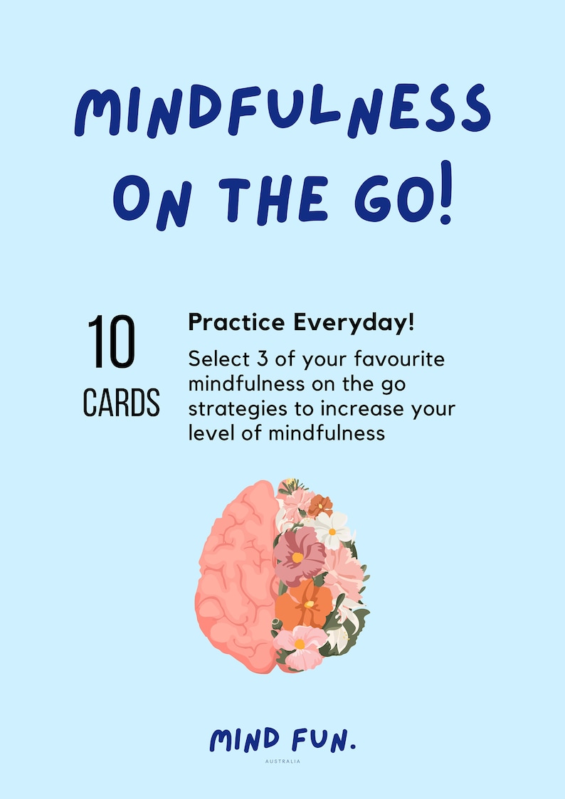 Mindfulness Resource for All Ages - Etsy