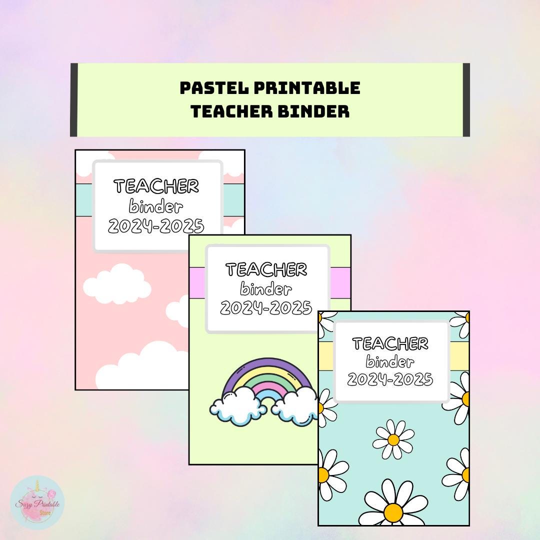 Teacher Binder, Ultimate Teacher Binder, Binder Cover, Complete Teacher ...