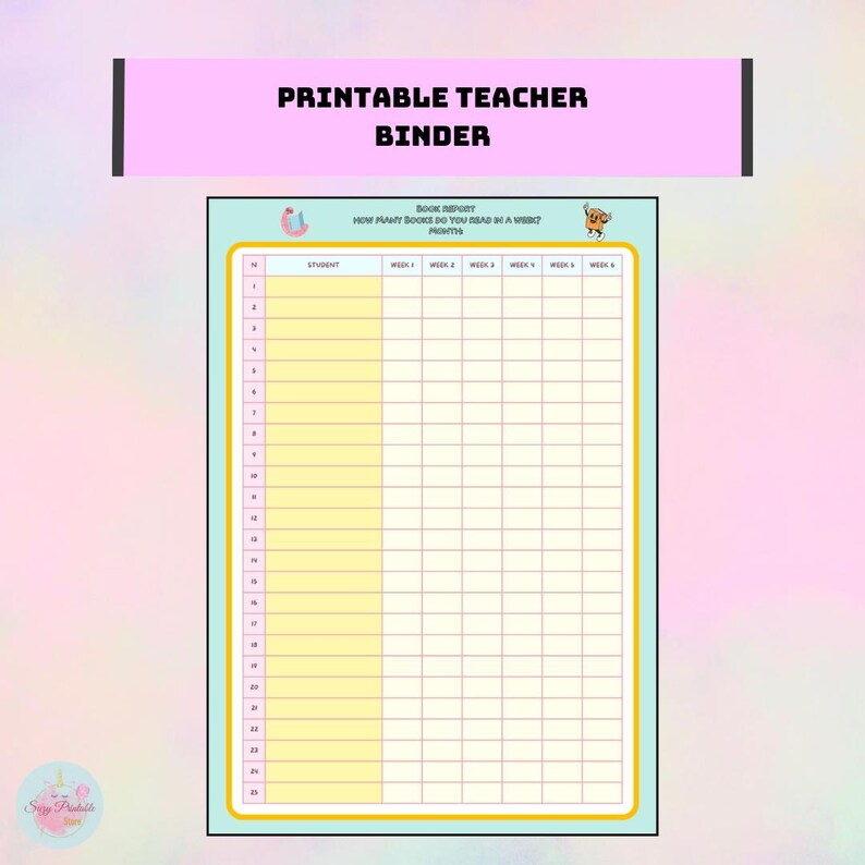 Teacher Binder, Ultimate Teacher Binder, Binder Cover, Complete Teacher ...