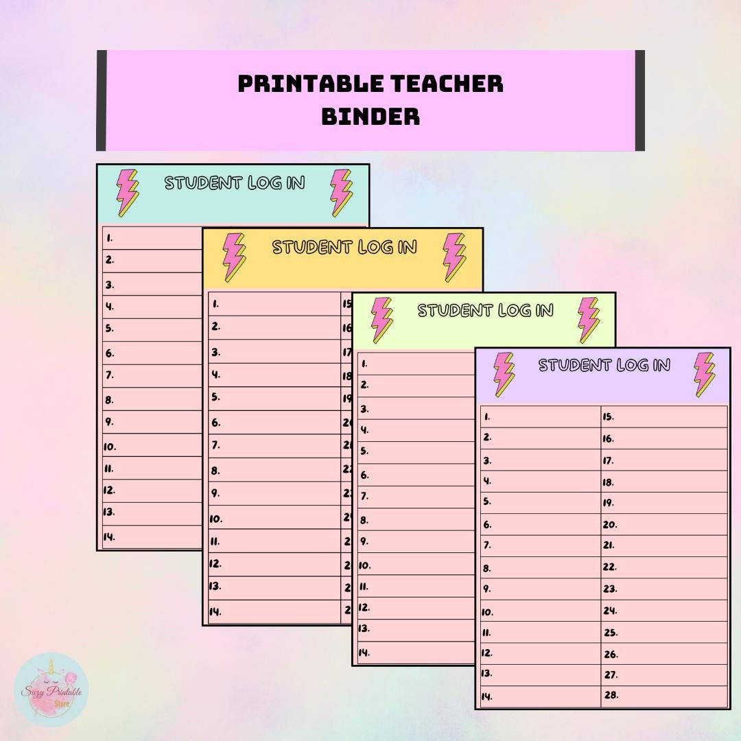 Teacher Binder, Ultimate Teacher Binder, Binder Cover, Complete Teacher ...