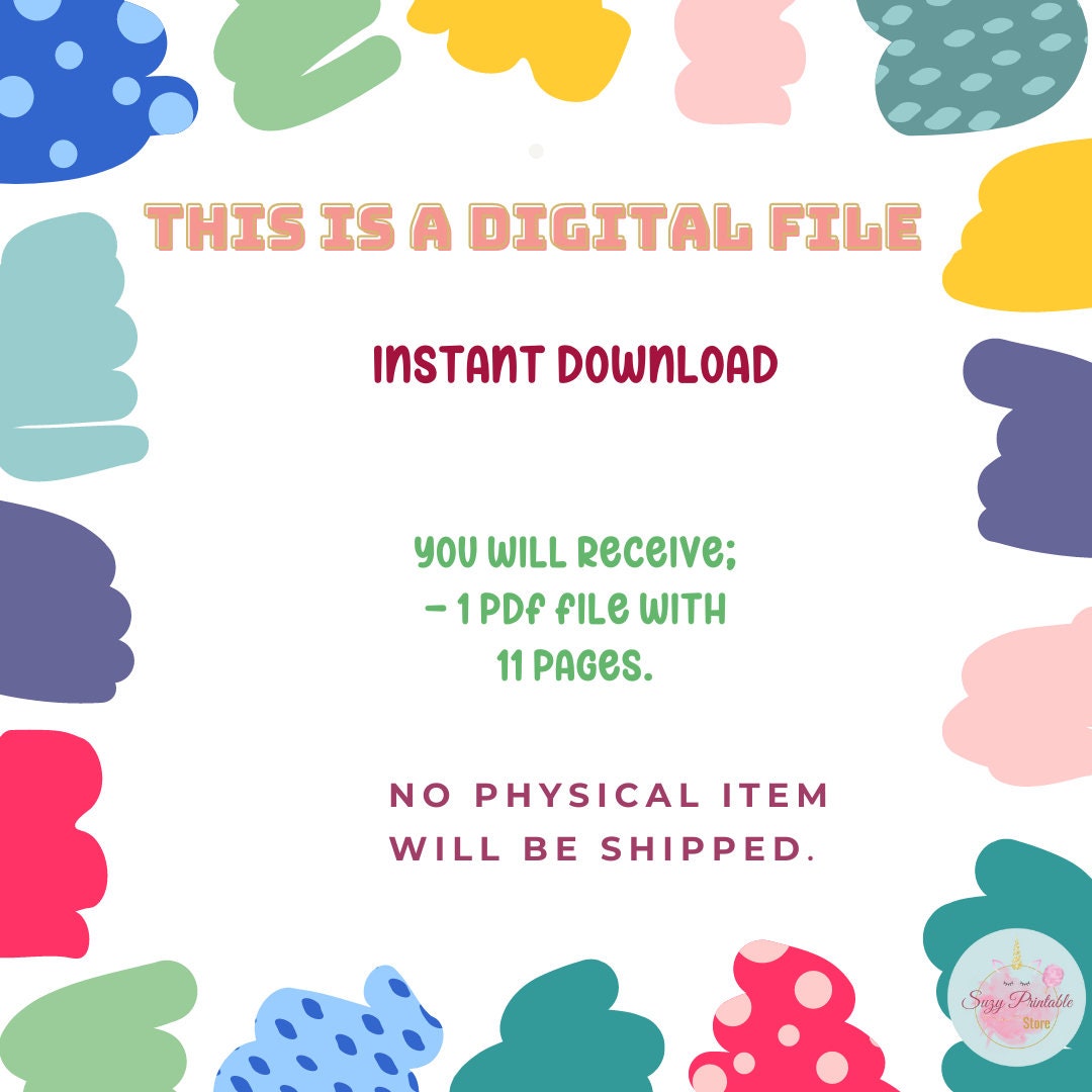 Preschool Coloring Book, Coloring Book, Color Book for Kids,printable ...