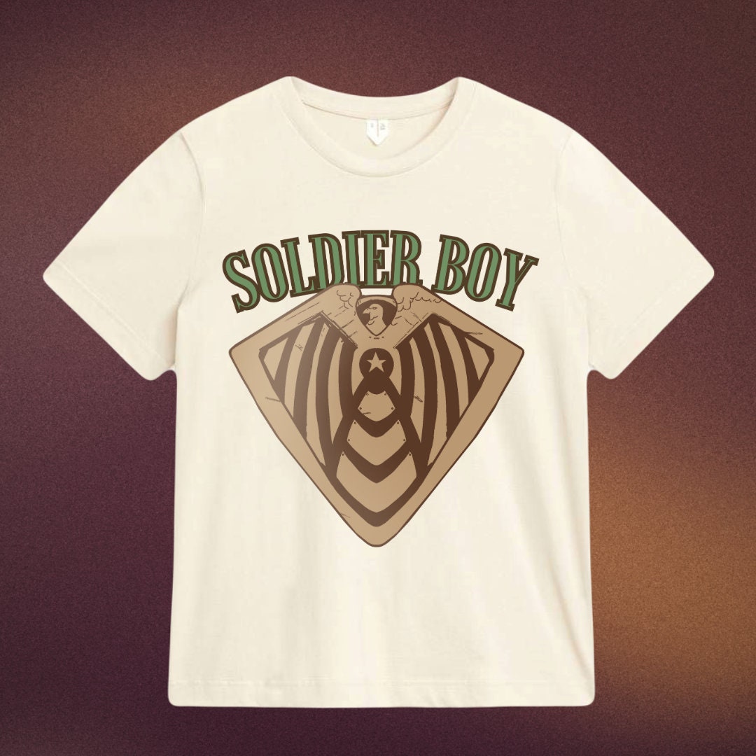 Vintage Retro Comic Shirt, Comic Style Shirt, the Boys T-shirt, Solider ...