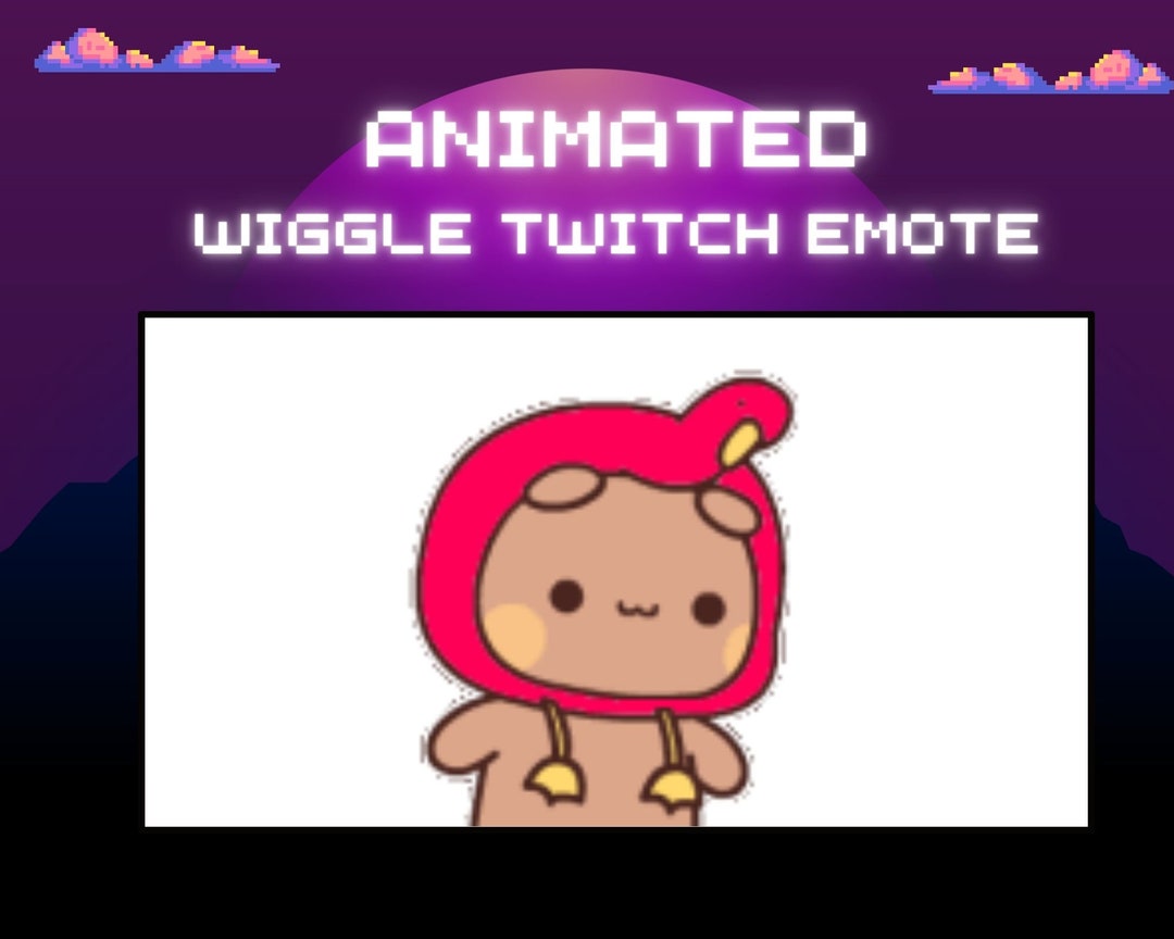 Animated Wiggle Emote for Twitch or Discord | Twitch Emotes | Animated ...