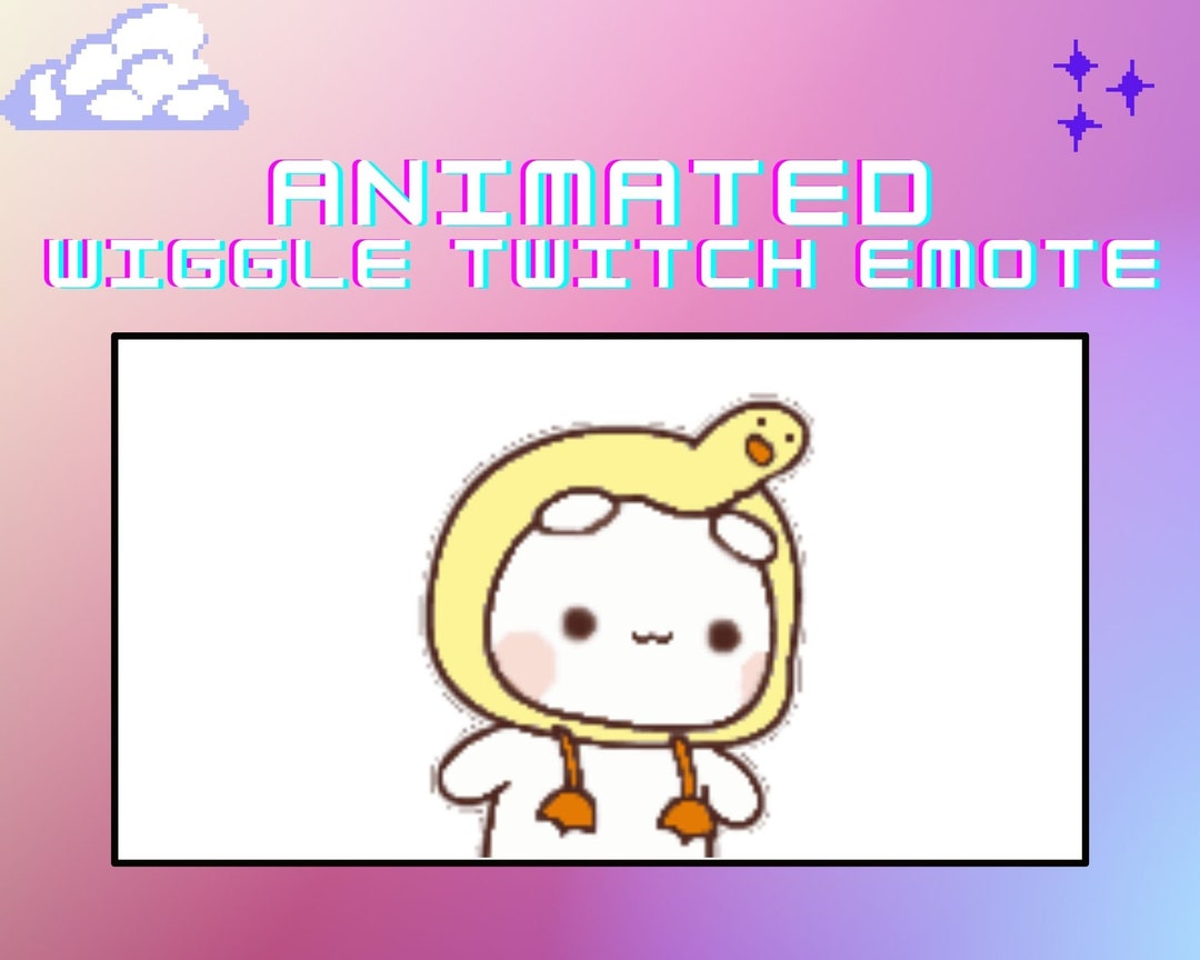 Animated Wiggle Emote for Twitch or Discord | Twitch Emotes | Animated ...