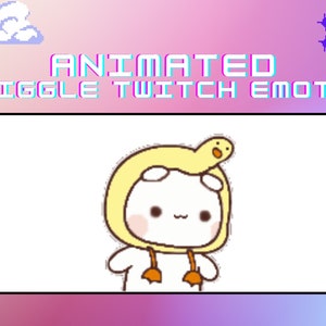 Animated Wiggle Emote for Twitch or Discord | Twitch Emotes | Animated ...