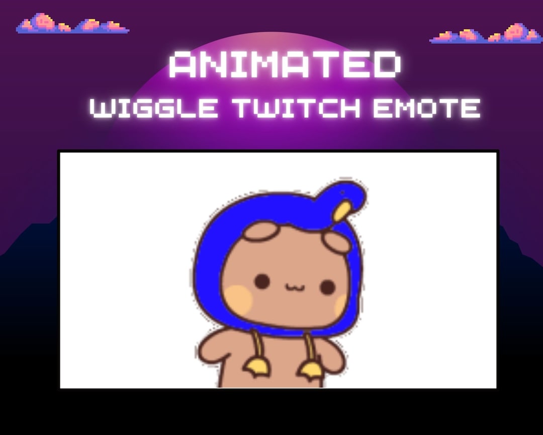 Animated Wiggle Emote for Twitch or Discord | Twitch Emotes | Animated ...
