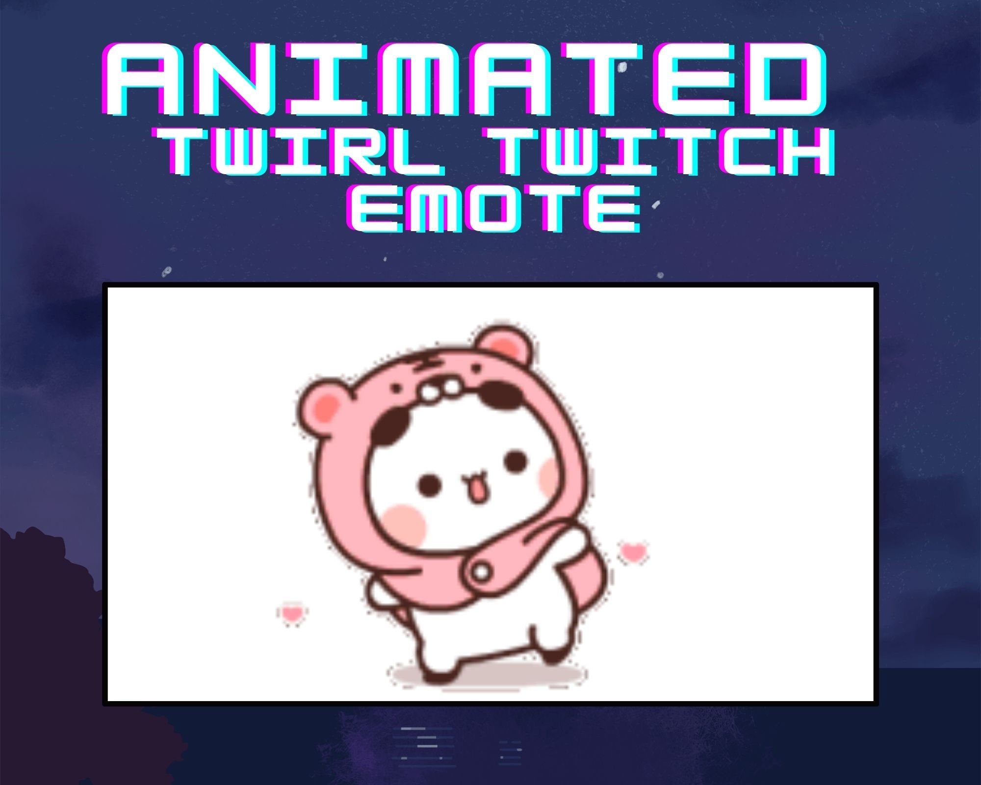 Animated Twirl Emote for Twitch or Discord | Twitch Emotes | Animated ...