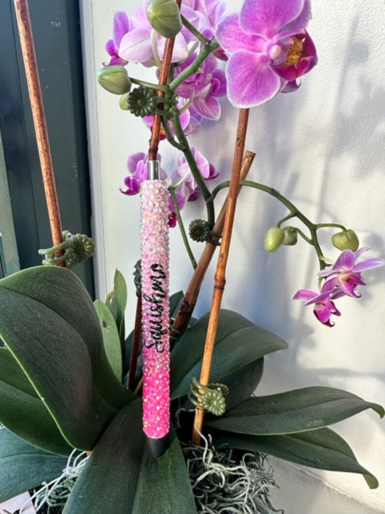 Personalized Rhinestone Pen, Bling Pen, Custom Gel Pen - Etsy